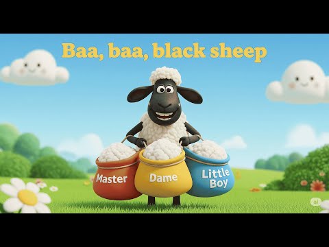 BA BA BLACK SHEEP | @Rhymes Kid Nursery Rhymes & Kids Songs
