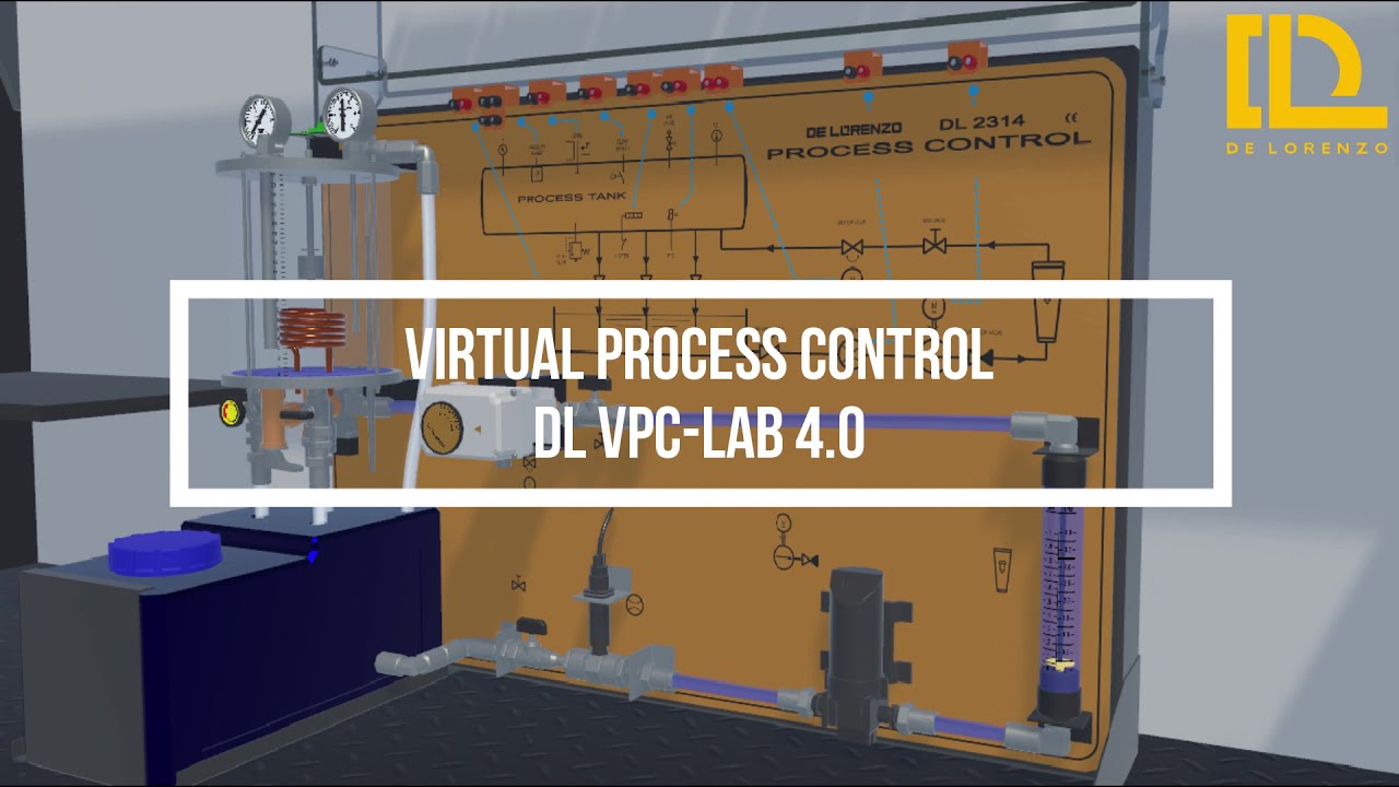 VIRTUAL PROCESS CONTROL DL VPC-LAB 4.0