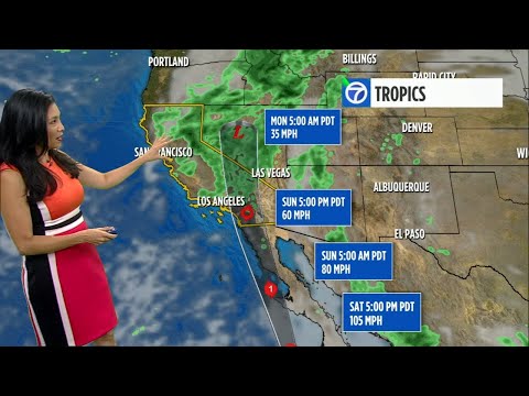 Hurricane Hilary downgraded to still-powerful category 3, gains speed towards Baja California