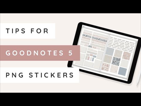 Digital Planning | How to Use PNG Stickers