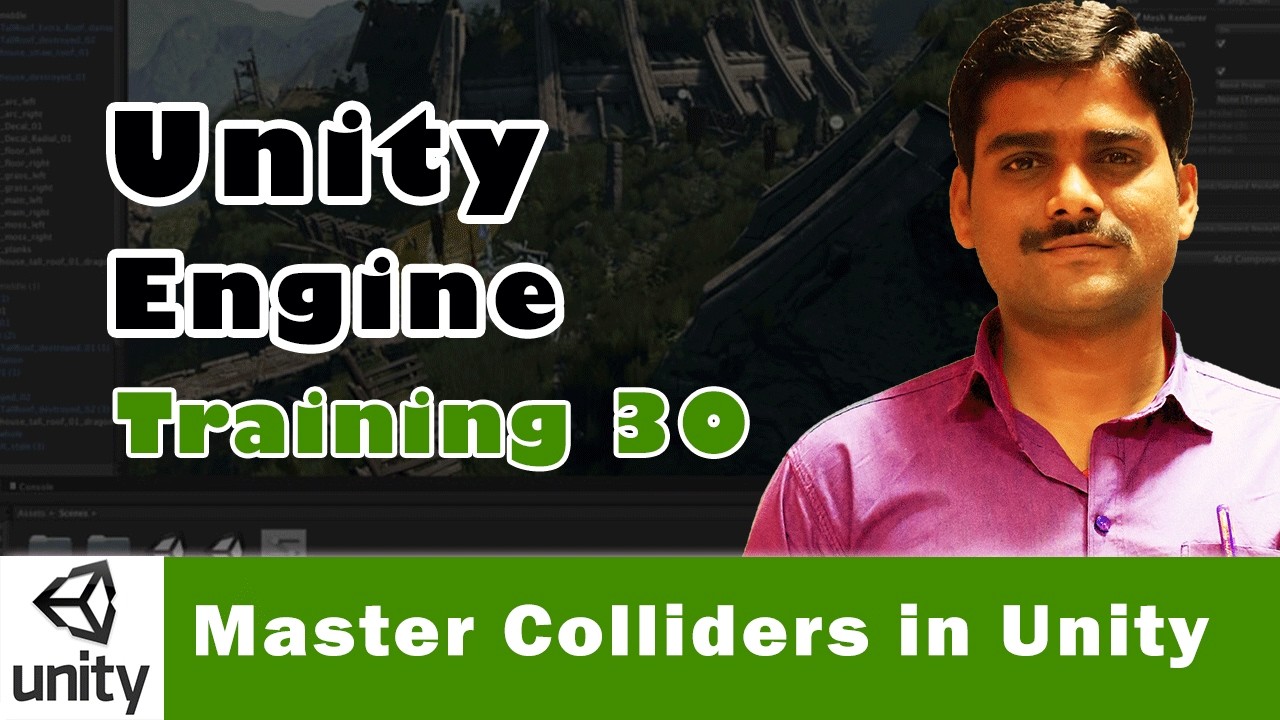 Unity Engine Tutorial 30 | Master Colliders in Unity