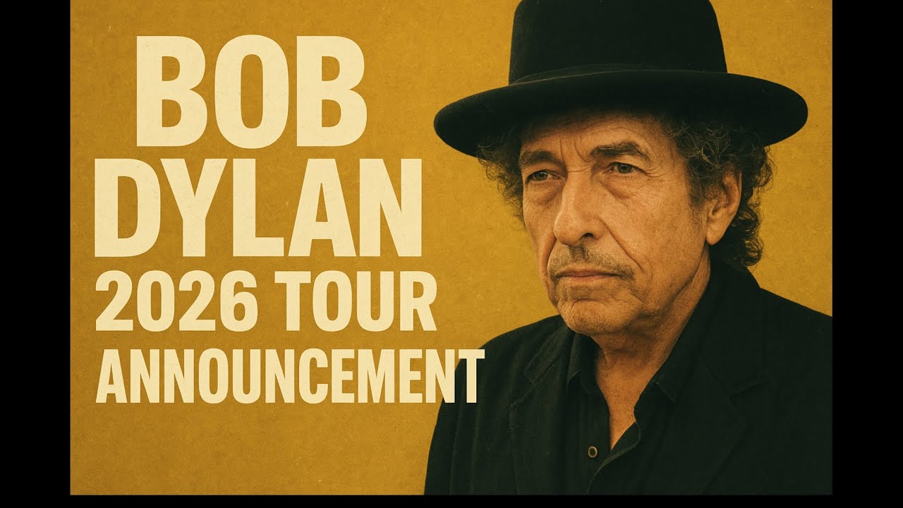 Bob Dylan Announces 2026 US Tour Dates!!