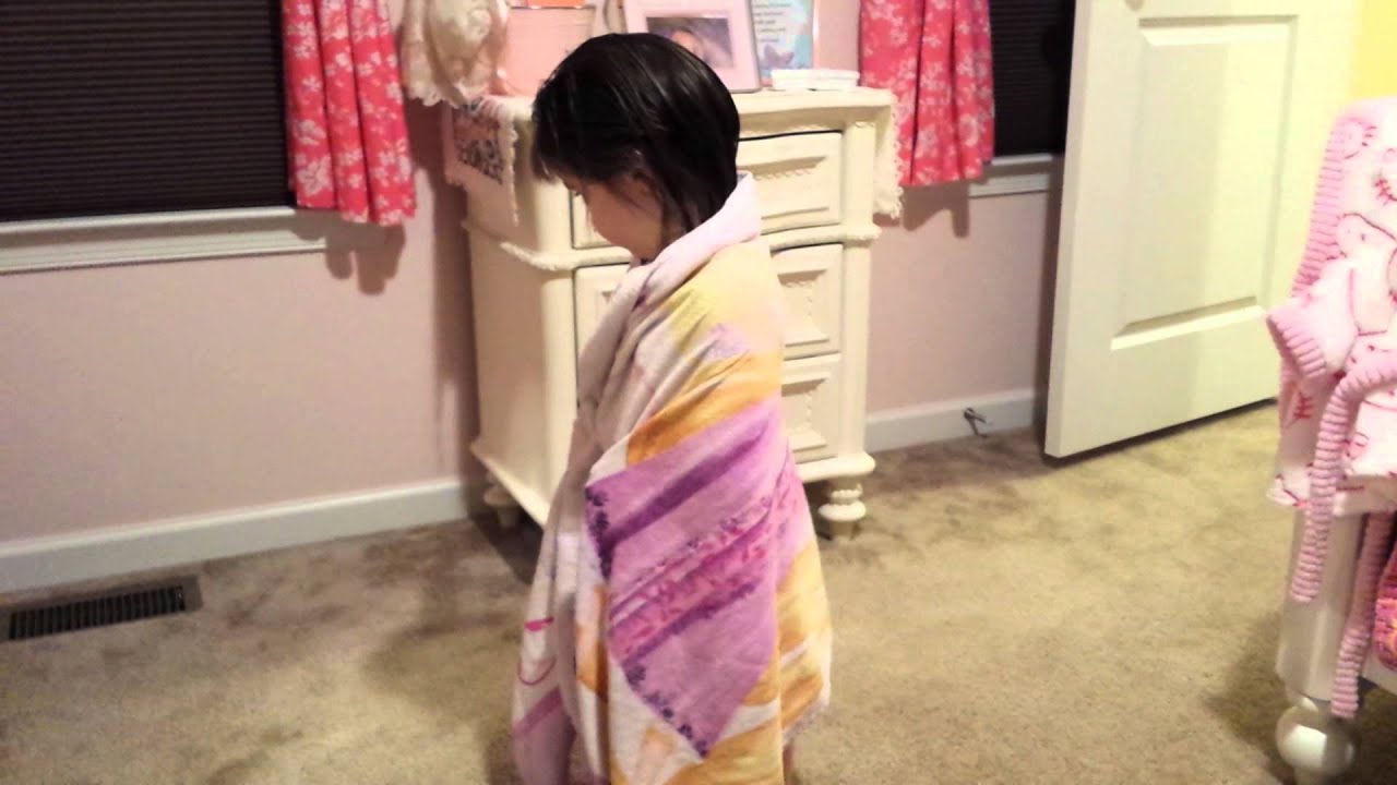 Callie after her bath