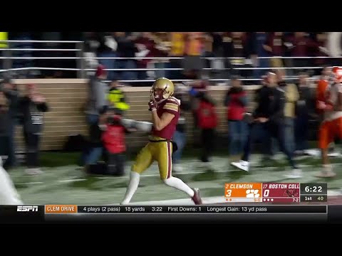 Boston College's Michael Walker Returns Punt 74 yards vs. Clemson