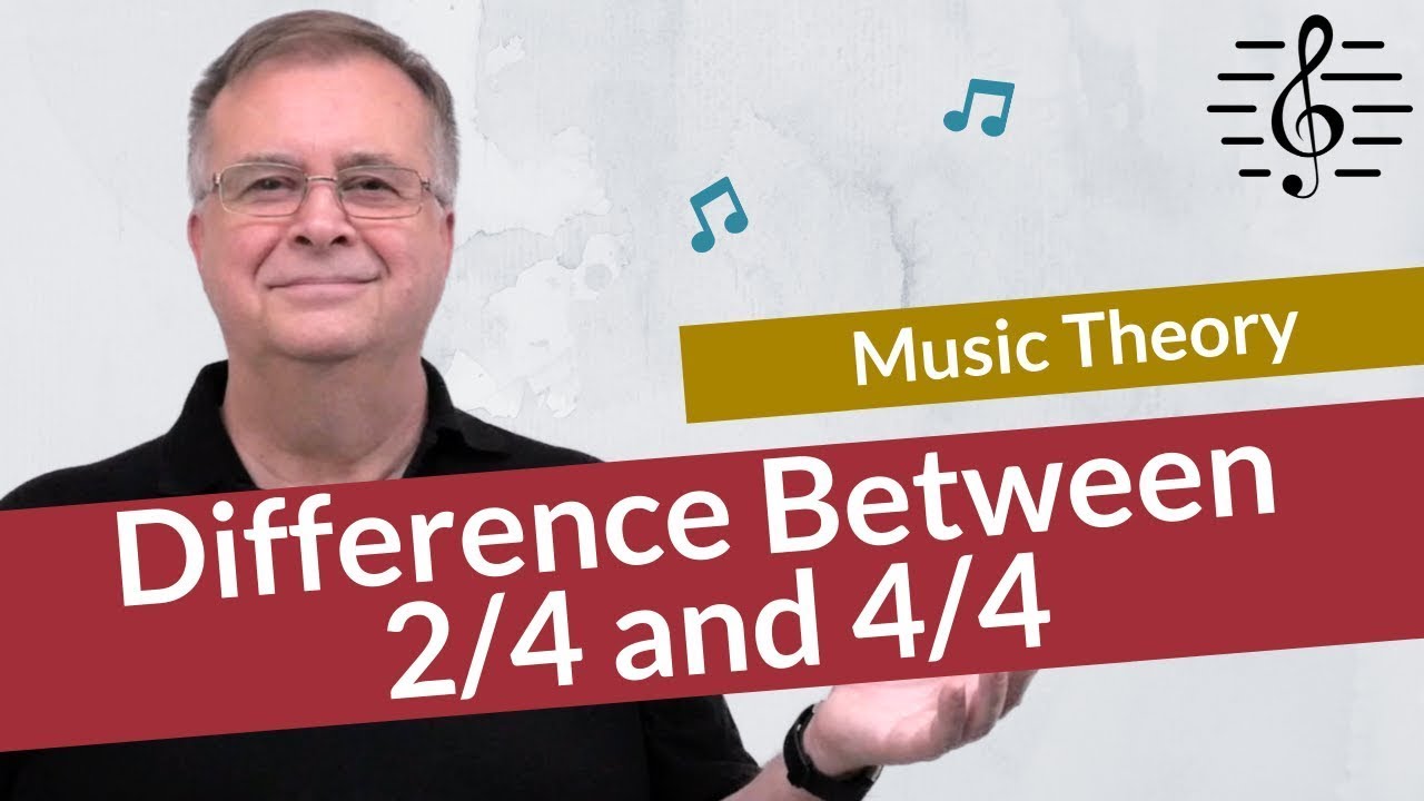 The Difference Between 2/4 and 4/4 Time Signatures - Music Theory