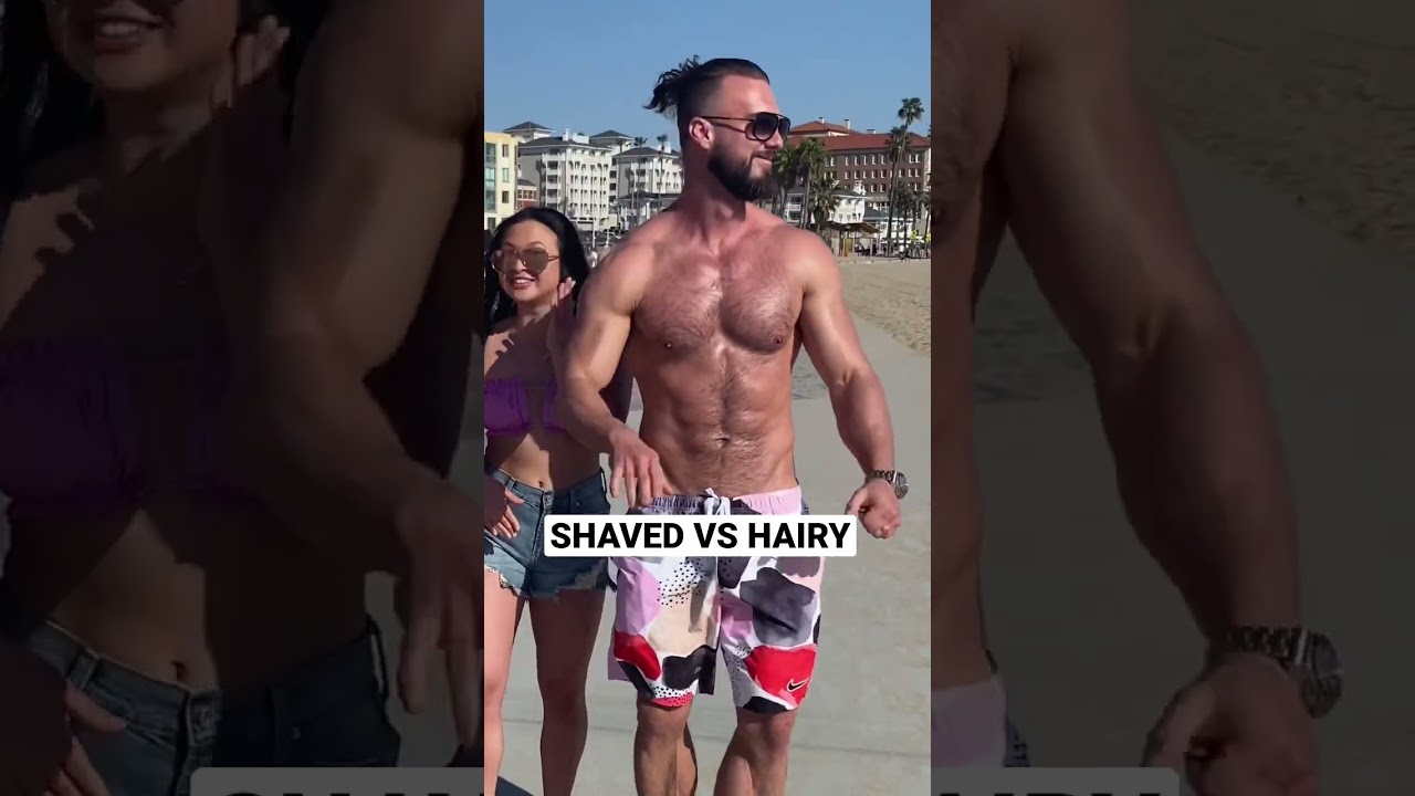 SHAVED OR HAIRY GUYS? 🤔 #shorts