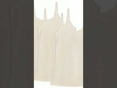 Pack of 3 Camisole for Women and Girls Stretchable Cotton Tank Top & Shameez for Teens Rs.630