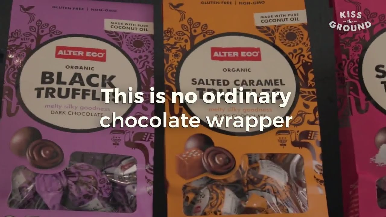 Alter Eco compostable food packaging - Kiss The Ground
