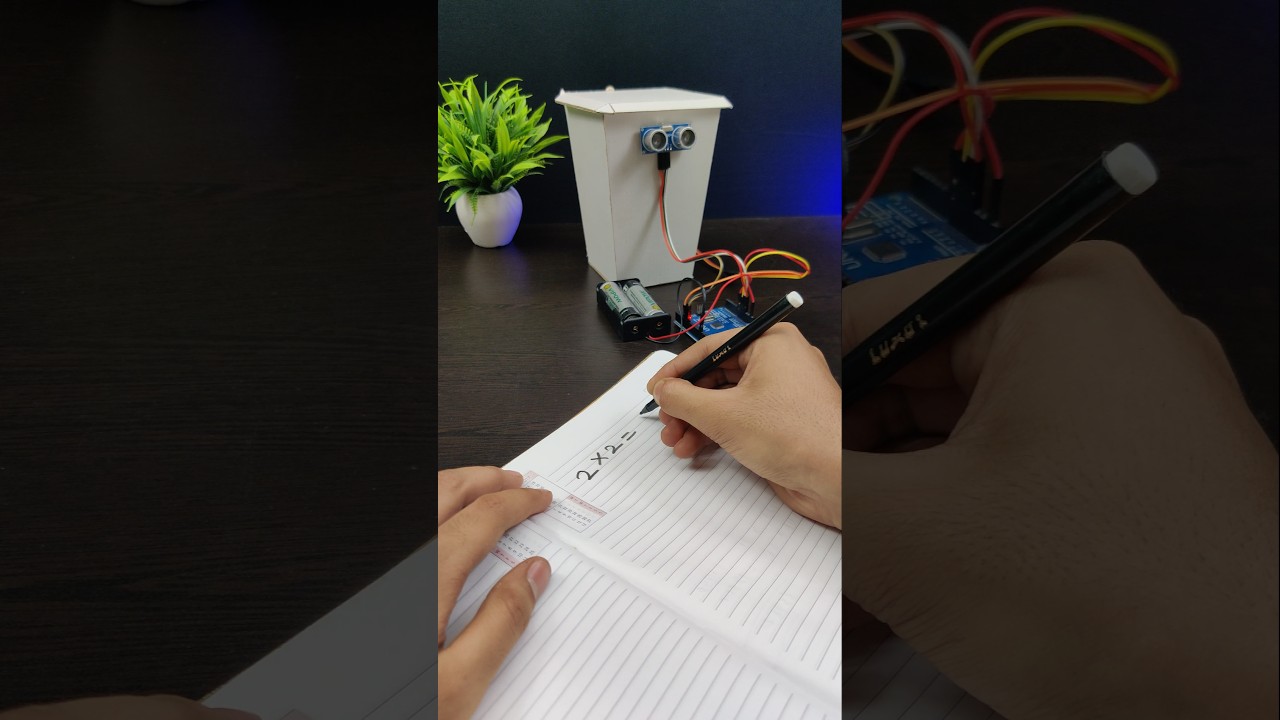 Smart Dustbin use Arduino Uno #arduino #eazytronic #arduinoprojects #arduinotutorials #smartdustbin