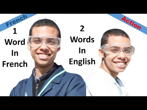 One word in French for 2 words in English with Jenny at your fingertips