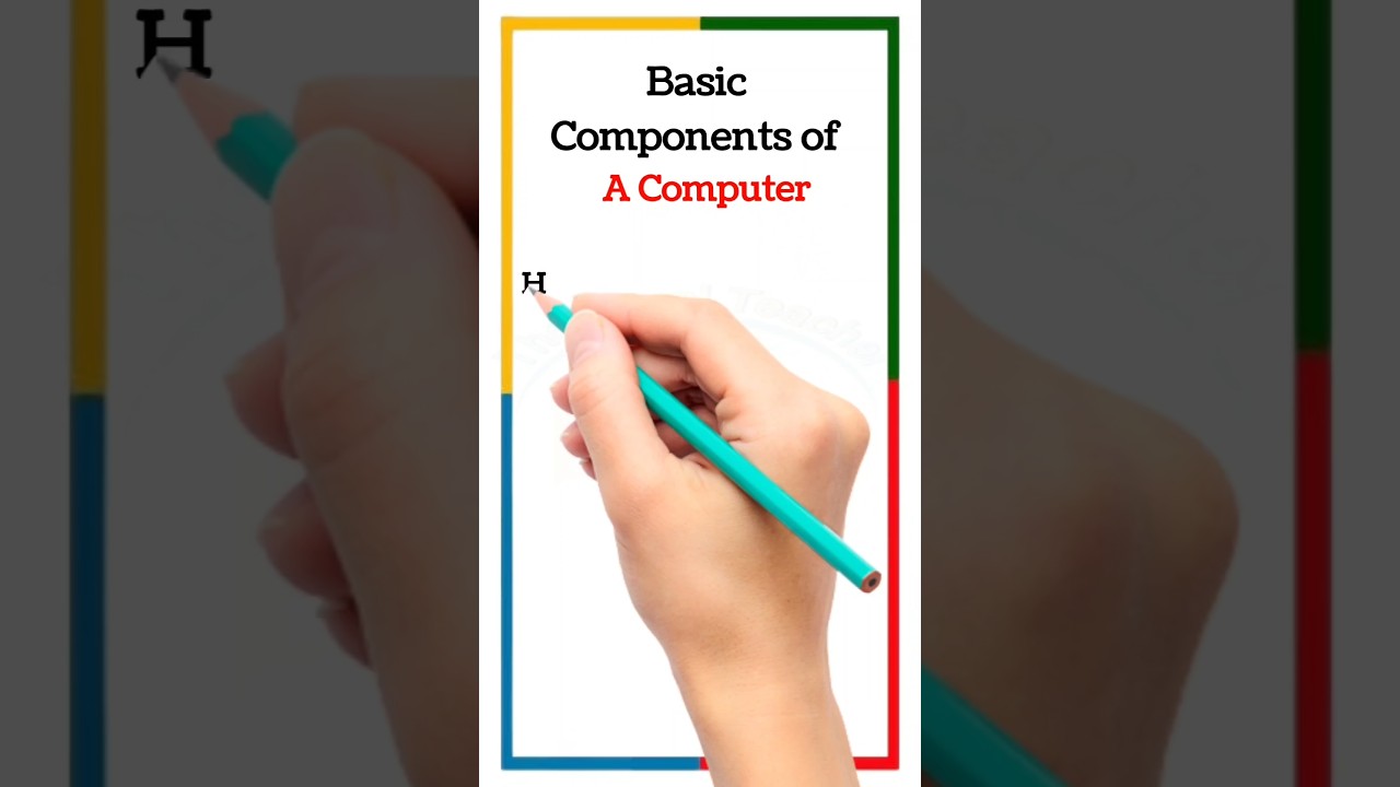 The Basic Components Of Computer💻 #shorts #shortfeed