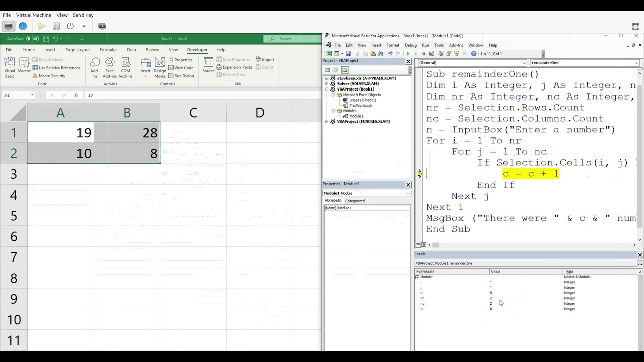 Arrays and Subroutines in Excel VBA