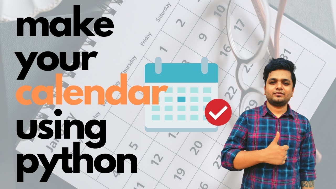 How to make calendar using python| Easy tutorial | Python projects