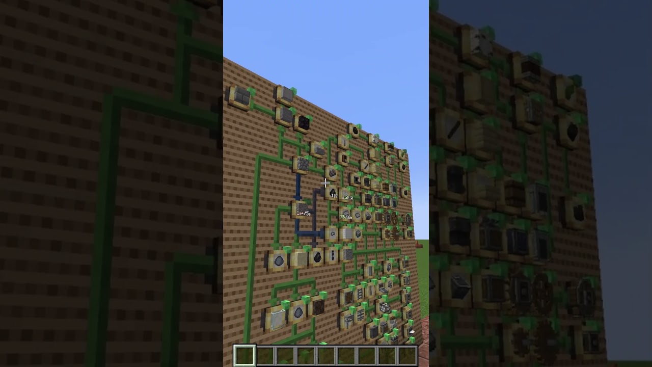 I made a fully automatic andesite age farm in the new create mod!  #minecraft #createmod