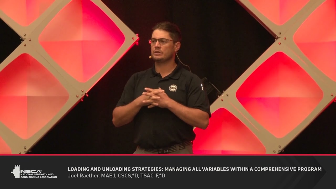 Loading and Unloading Strategies: Managing All Variables within a Comprehensive Program | NSCA.com
