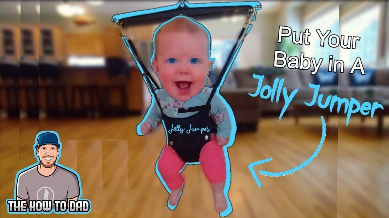 How to Put a Baby in Jolly Jumper Baby Bouncer - Jolly Jumper instructions - Jolly Jumper Door Clamp