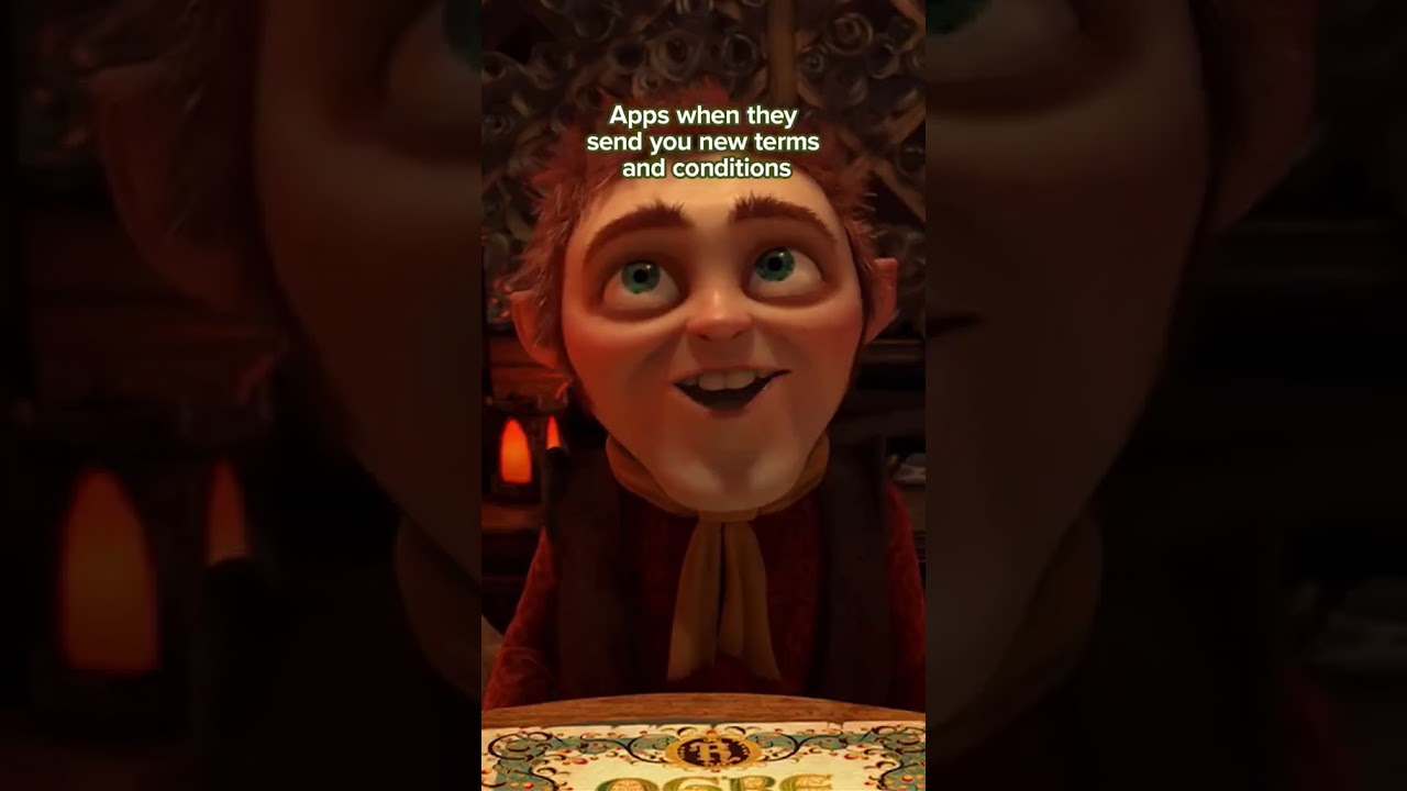 We should start reading these, right? #shrek #rumplestiltskin #termsandconditions