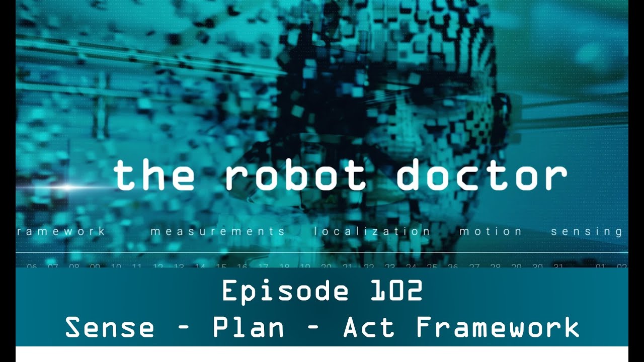 #102 - Sense, Plan, Act Framework - The Robot Doctor Series