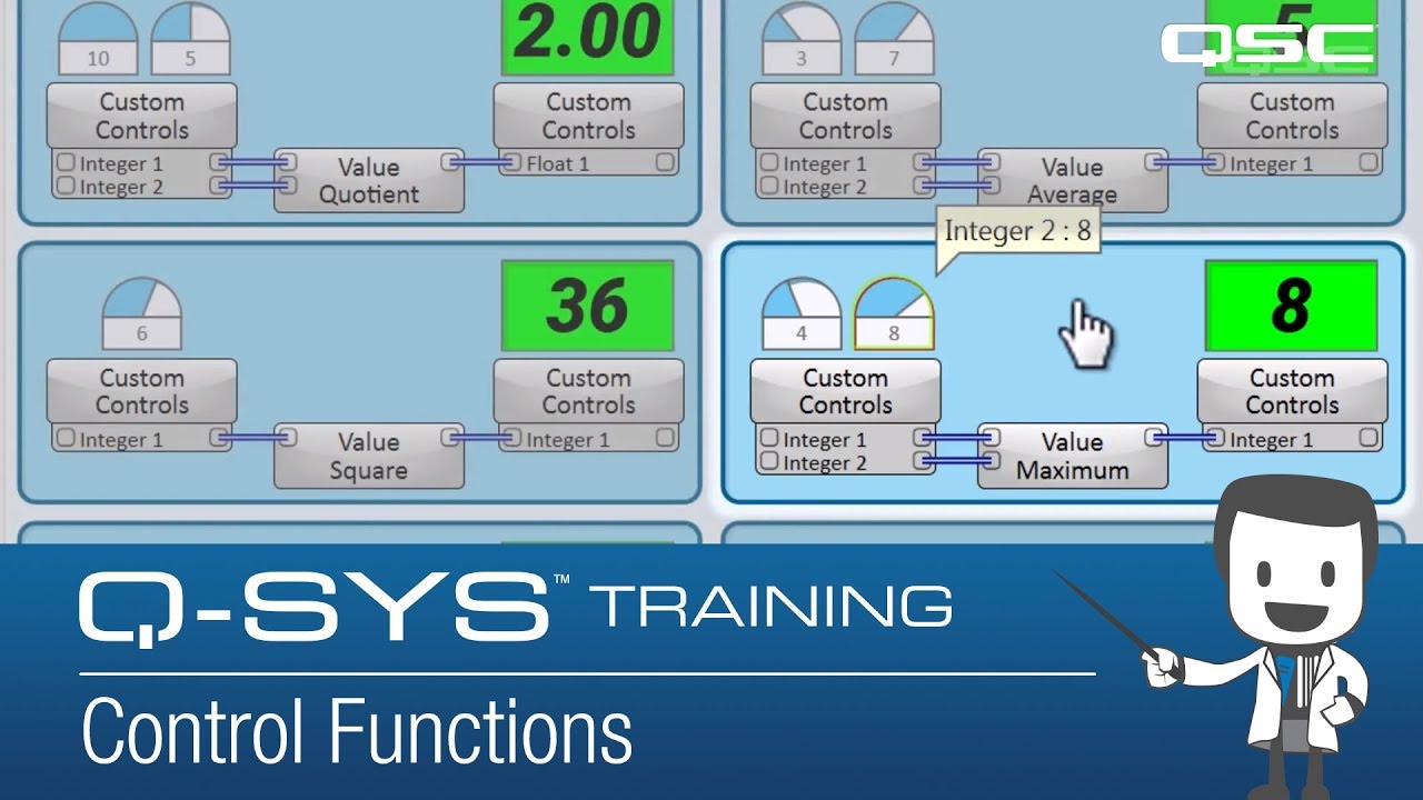 Q-SYS Control Training: Control Functions