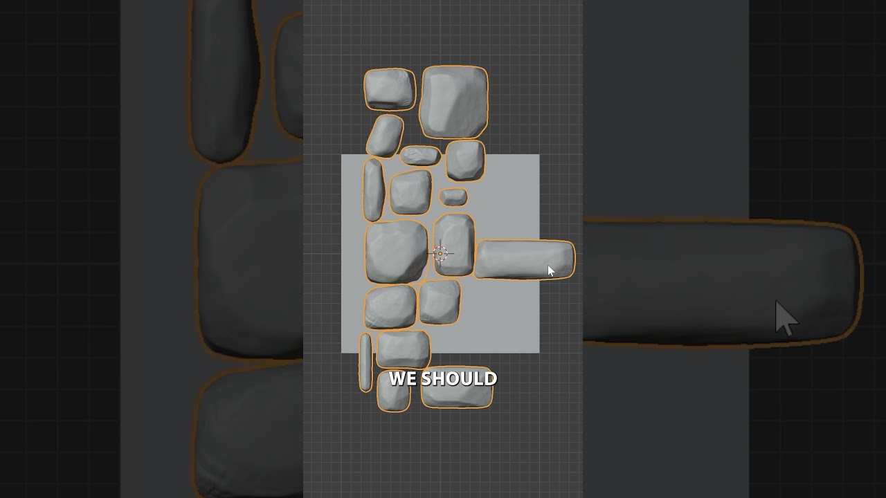 How to create Seamless Textures with geometry nodes in Blender. #blender3d #b3d