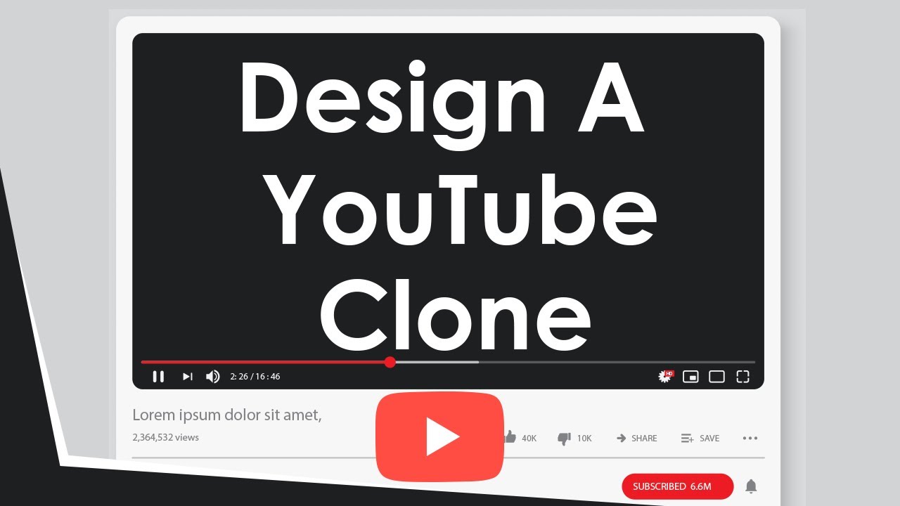 How To Design A YouTube Clone With HTML/CSS