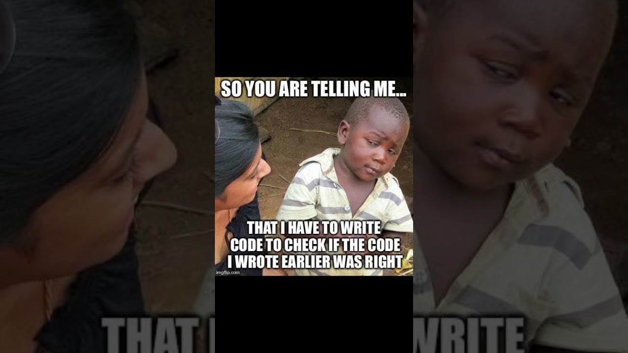 Python testing memes #python #unittesting #programmerjokes #programmerhumor #codingmemes #coding