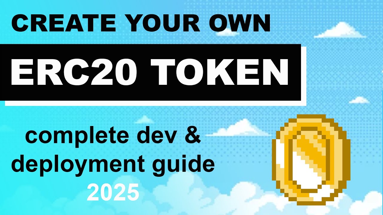 ERC20 Token Tutorial | Create Your Own Cryptocurrency [2025]