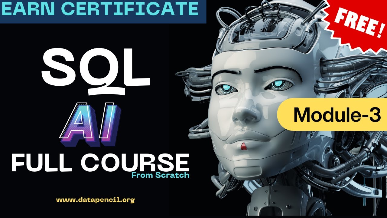 Module-3 | SQL + AI Full Certification Course by  DataPencil #datapencil #sql #sqlcourse #datatypes