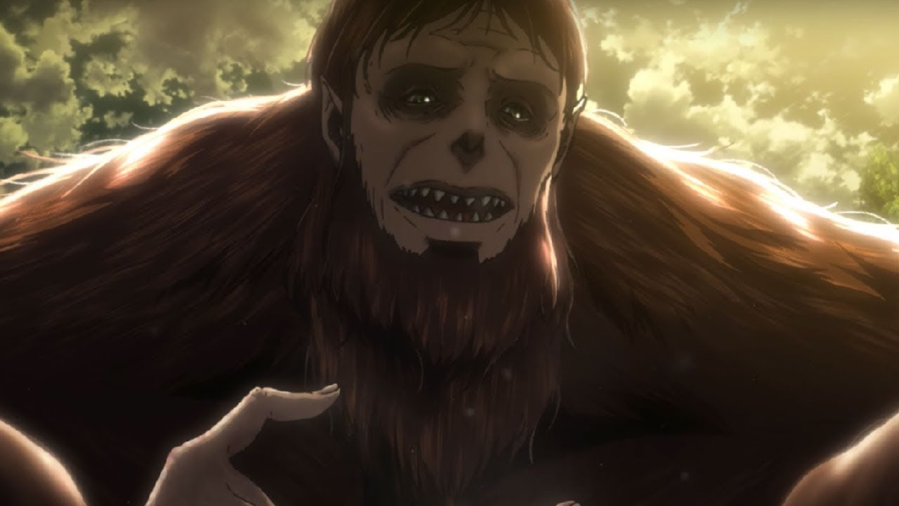Attack on Titan | Beast Titan first appearance & Mike Zacharias death (ENGLISH DUB)