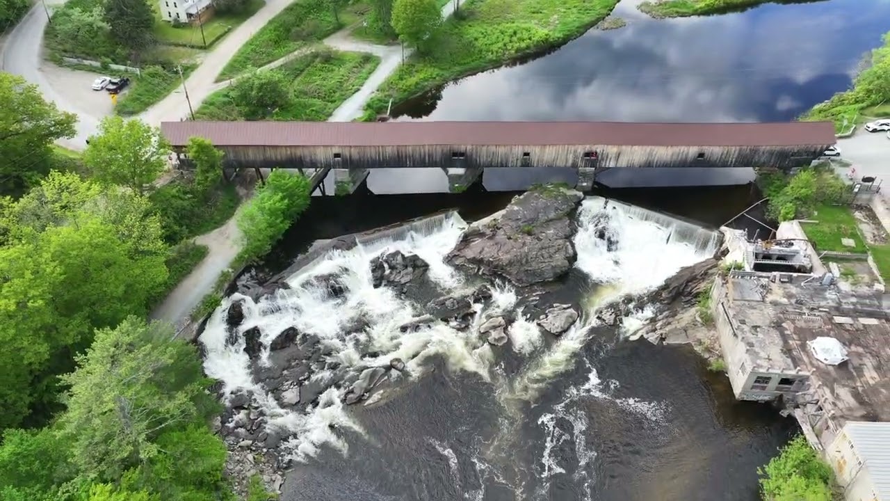 New Hampshire's Bath Covered Bridge