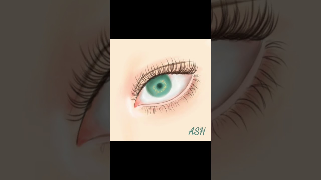 [ Speedpainting ] eye drawing  #drawing #ibispaint #ibispaintx #speedpaint‏  #timelapse #painting