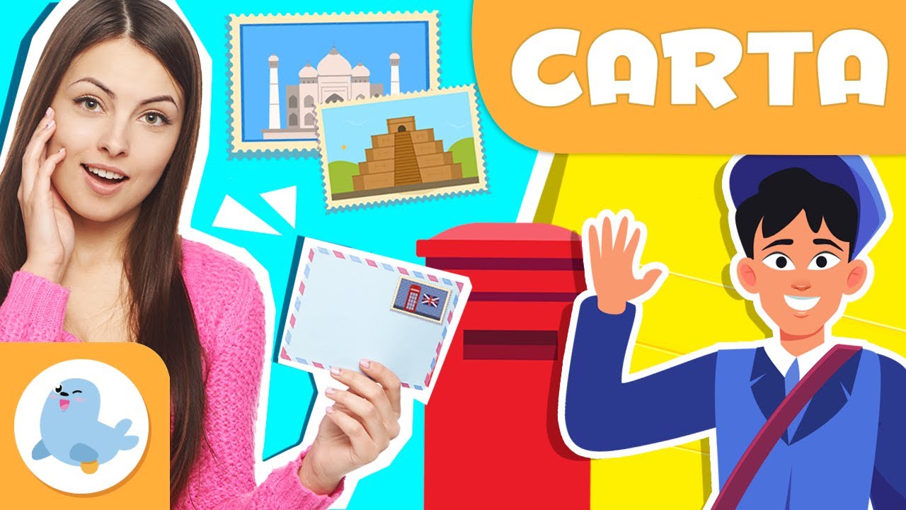 LA CARTA para niños ✉️ Características y elementos 📮​​ Lengua para niños
