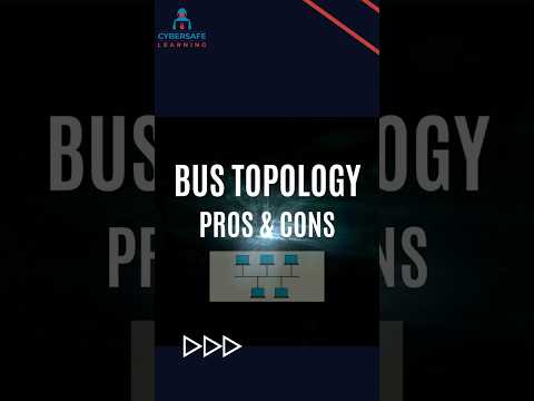 What is BUS Topology | Pros and Cons | Advantages and Disadvantages | #network