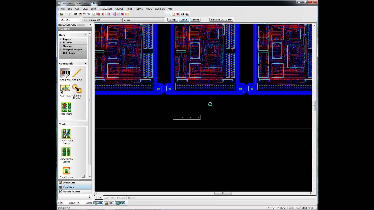 Creating a Fabrication Panel in CAM350