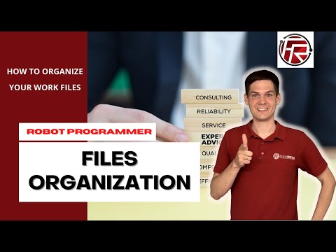 How to organize your files and folders to easily navigate trough them ?