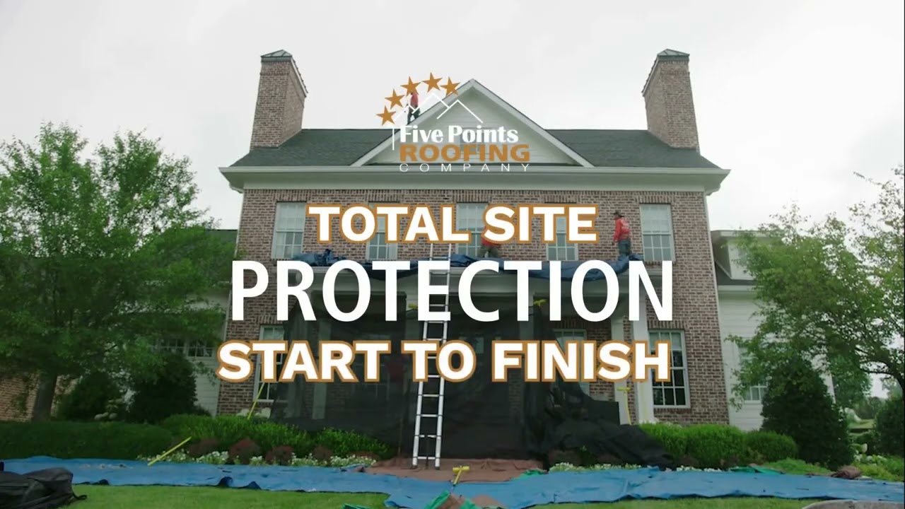 Five Points Roofing - Site Protection