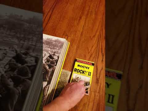Taschen Rocky / Stallone book, December, 2018