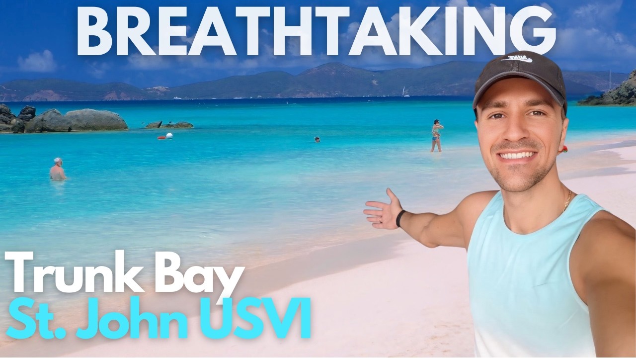 I Visited Trunk Bay, St John - STUNNING Beach & BREATHTAKING Views!