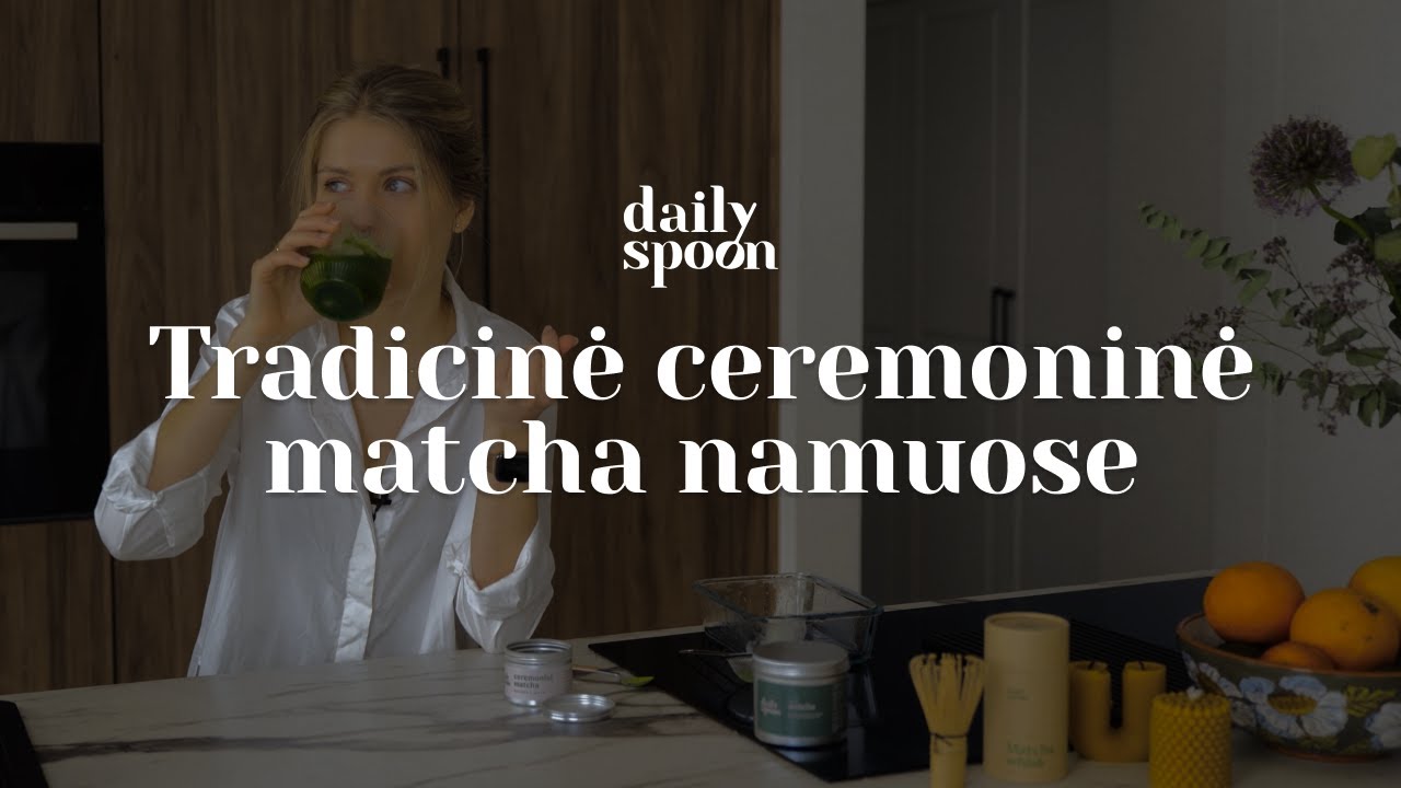 Ceremoninė matcha iš Wazuka, Japonijos | Daily Spoon