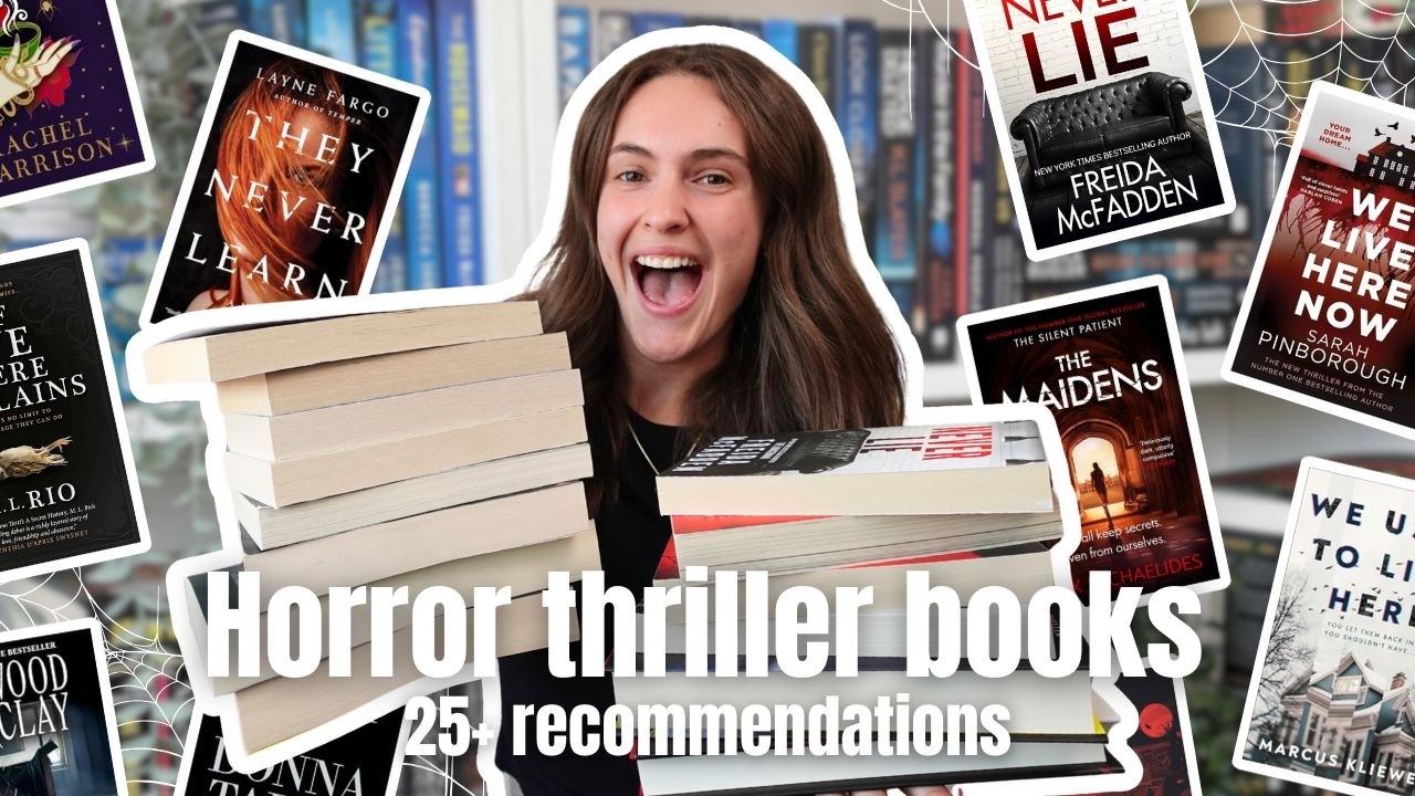 26 thriller books you NEED to read this fall 👻 *unmissable books for spooky season* | booktube