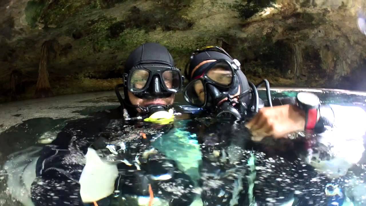 Cave Diving Training in Cenote Chikin Ha