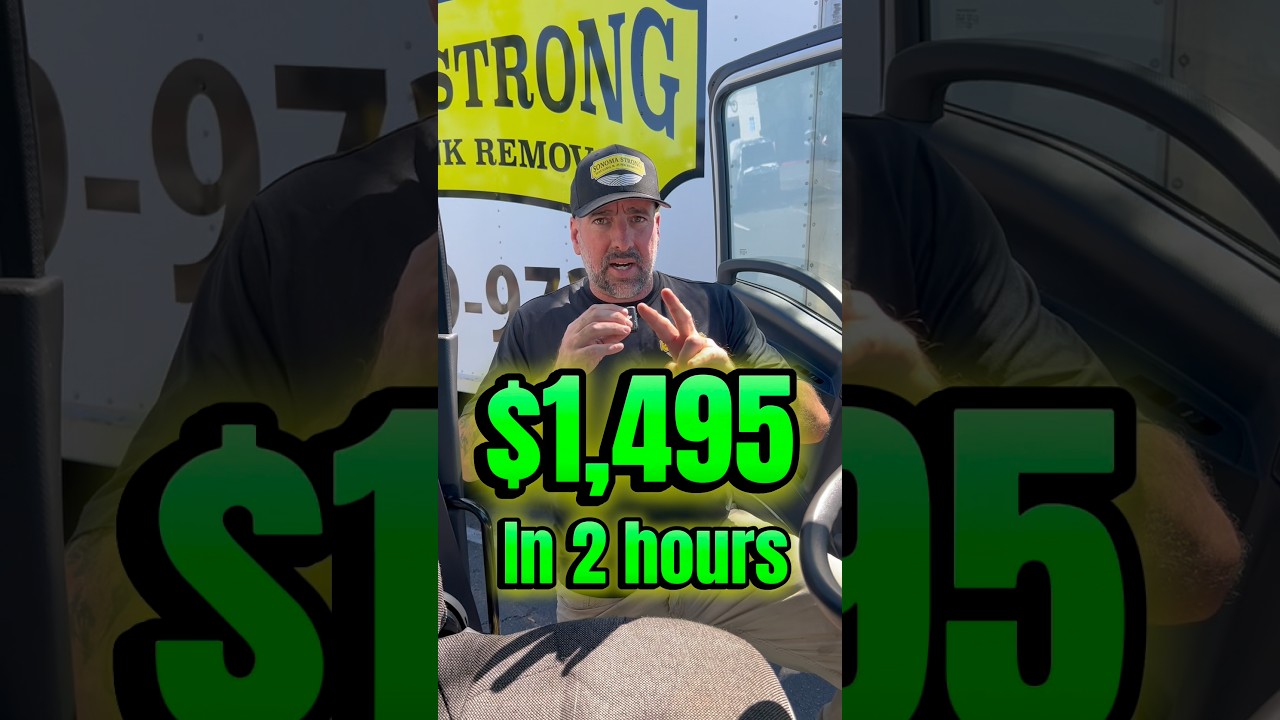 I Made $1,495 in 2 Hours Cleaning Up Illegal Dumping