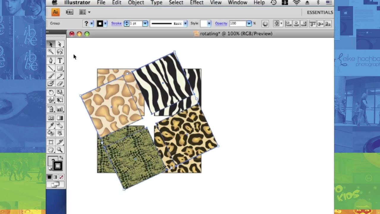 Rotating Features In Illustrator
