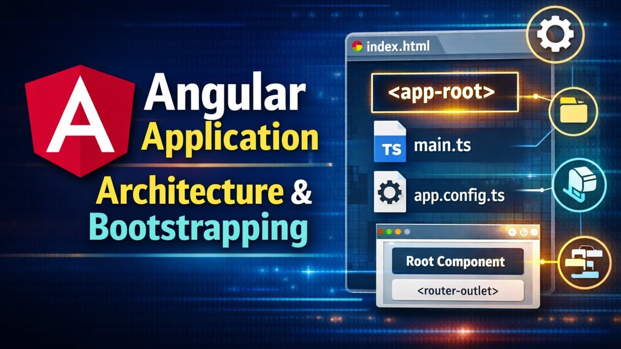 Angular Application Architecture & Bootstrapping Explained Step by Step