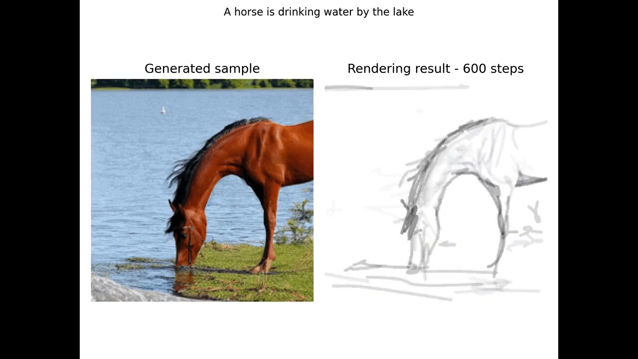 DiffSketcher: Text Guided Vector Sketch Synthesis through Latent Diffusion Models