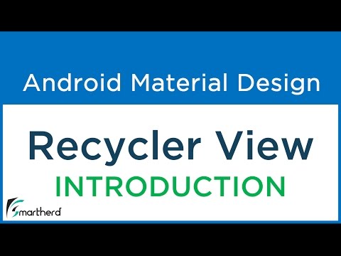 Learn 9 1 Android RecyclerView Example Tutorial | Android Material Design | Advance List View ...