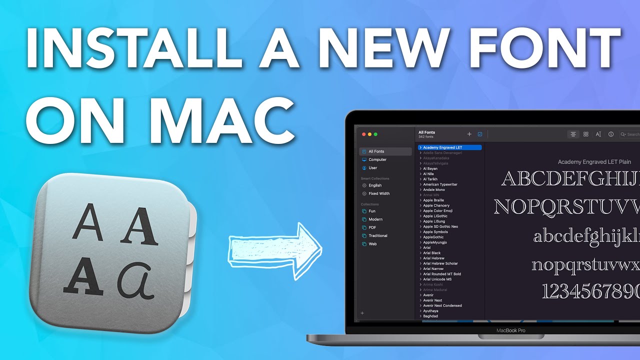 How to Install a New Font on Mac - Updated Tutorial 2022/23