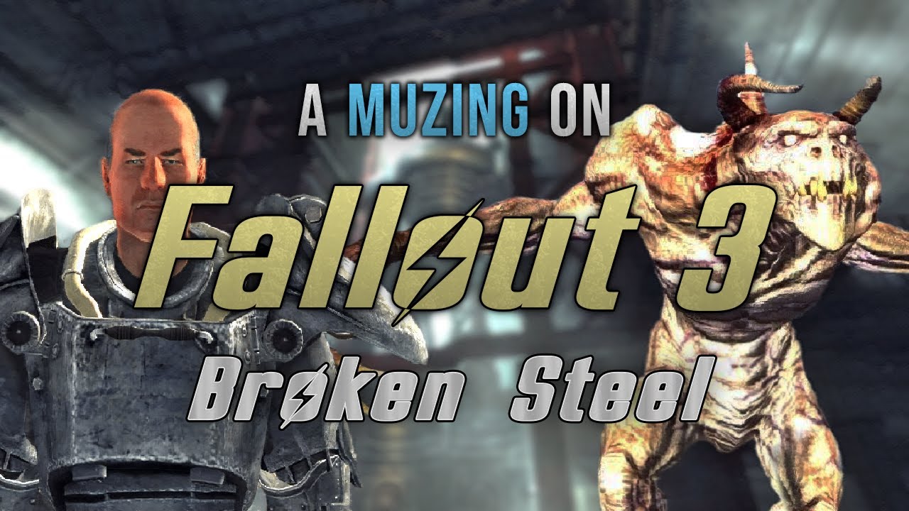 The BARELY Functional Ending of Broken Steel | Fallout 3