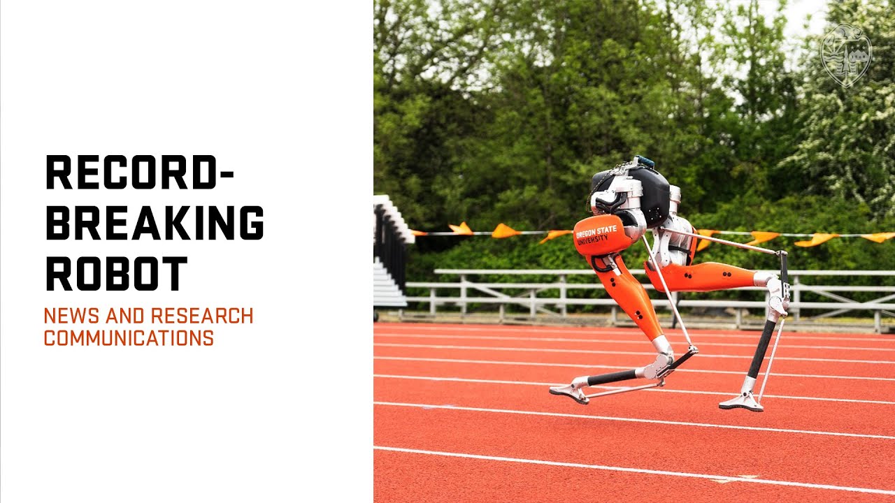 Two-legged 'Usain Bolt' robot breaks world record for fastest 100-metre ...