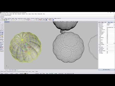MPF x Rhino Lesson 3 Exploring the tools to create a lamp shade